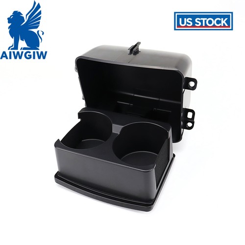 Black Center Console Rear Seat Dual Cup Holder For Ford Explorer 2011 ...