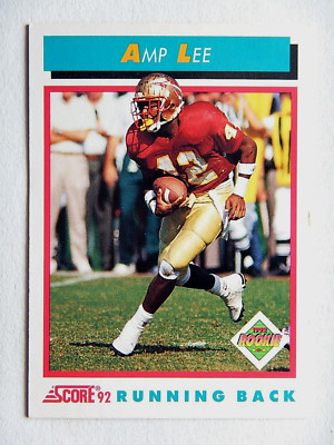 Amp Lee #478 Score 1992 Football Card (San Francisco 49ers) *VG | eBay