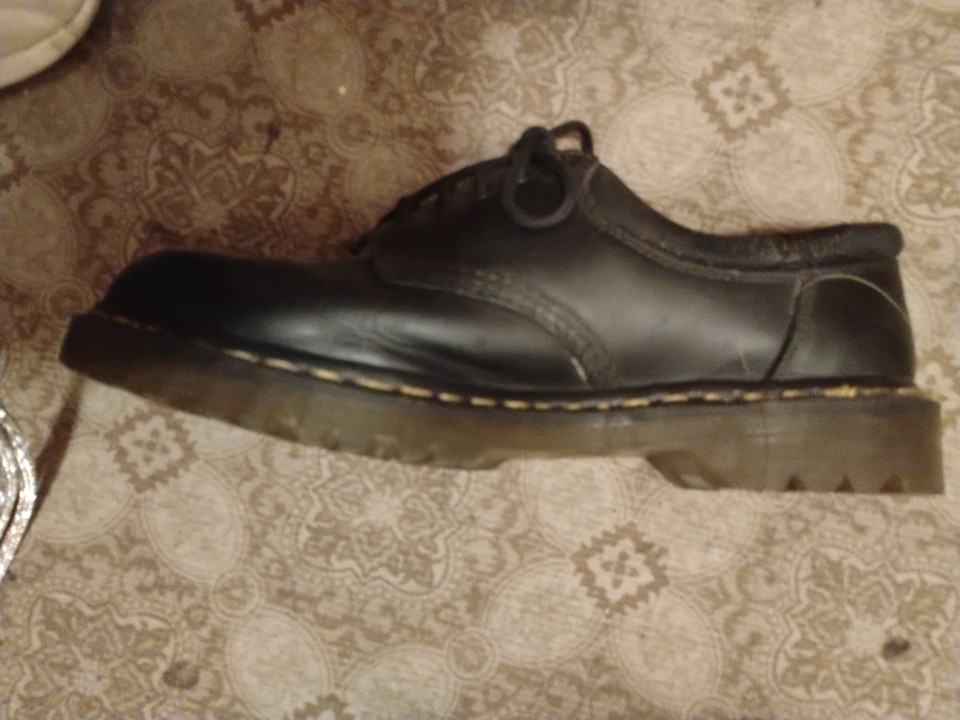Doc Martin Shoes Mens 11 Black Tie Up Lightly Worn | eBay