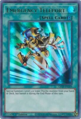 EMERGENCY TELEPORT *** ULTRA RARE GFTP-EN109 (MINT/NM) YUGIOH! | eBay