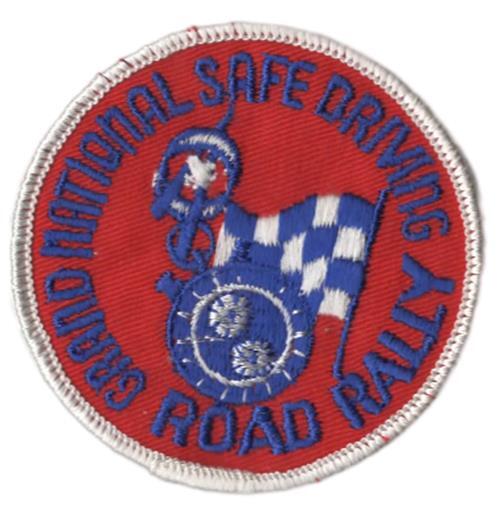Grand National Safe Driving Road Rally BSA Patch WH Bdr. [VA-3022] | eBay