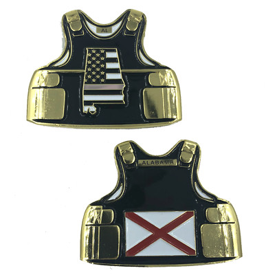 Alabama LEO Thin Gray Line Corrections Correctional Officer CO Body ...