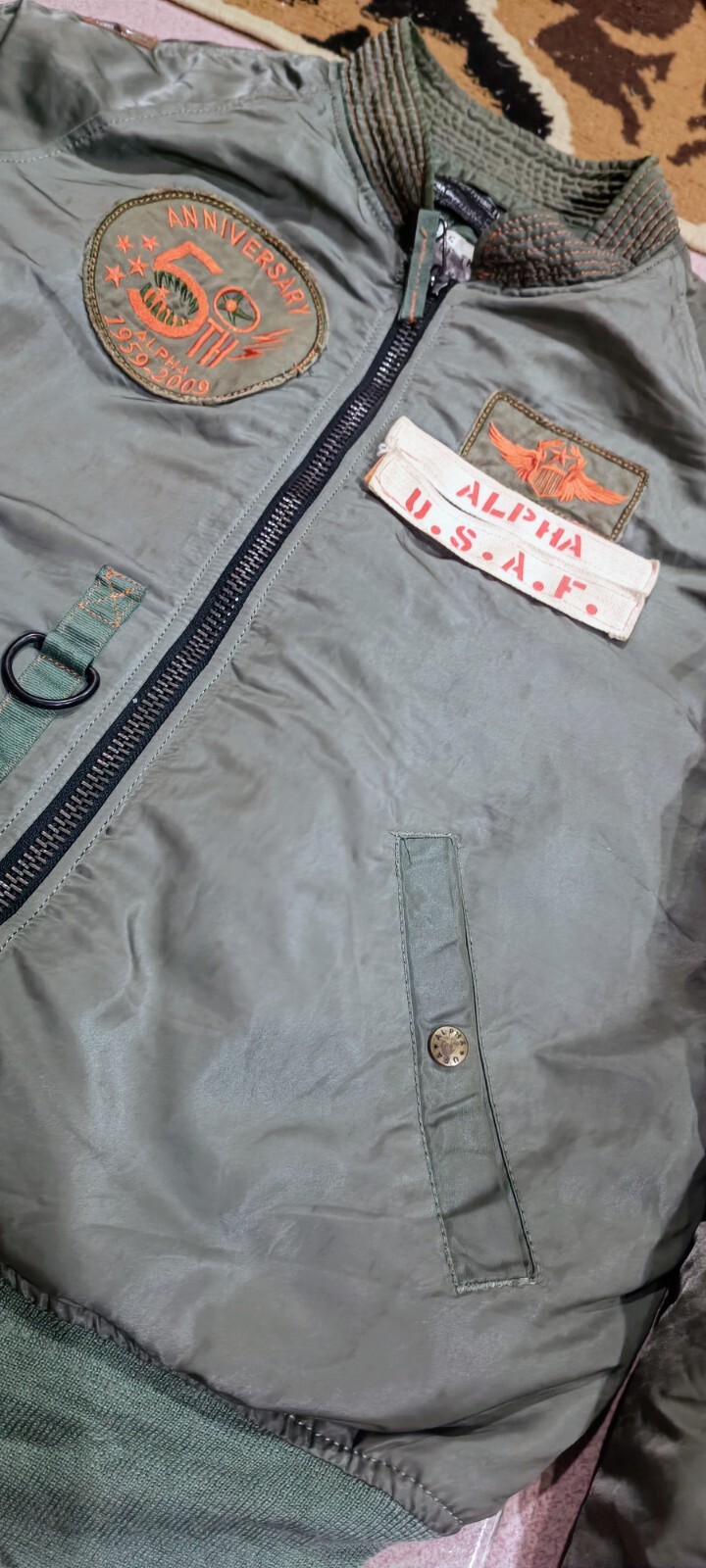 Alpha Industries N2b 50th anniversary Limited edition Bomber Jacket ...