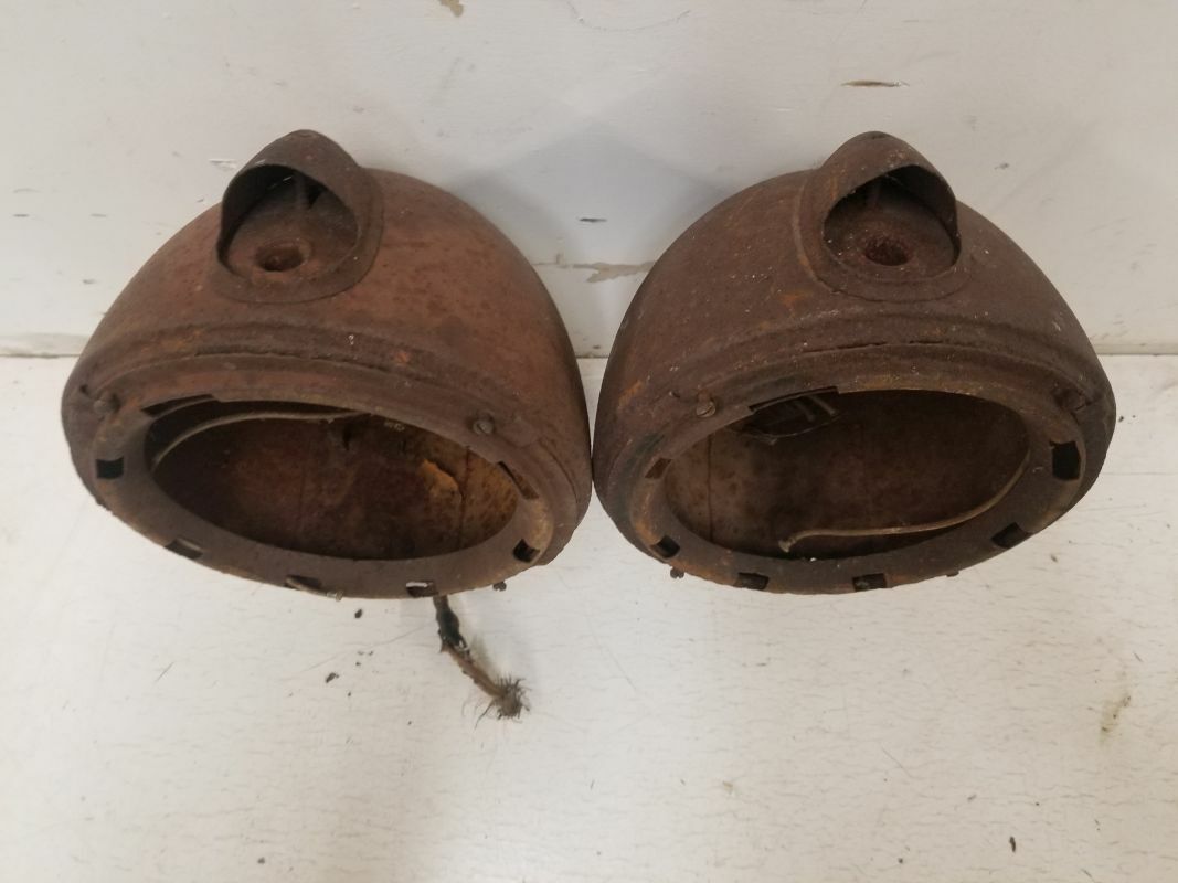 1930-31-32 Vintage Guide Style Headlights Rat Hot Rod Trog head light ...