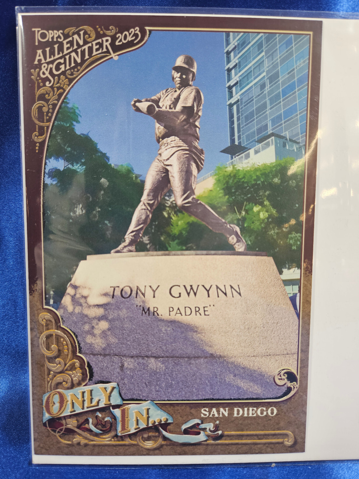 2023 TOPPS ALLEN & GINTER BASEBALL OVERSIZE BOX LOADER ONLY IN SAN ...