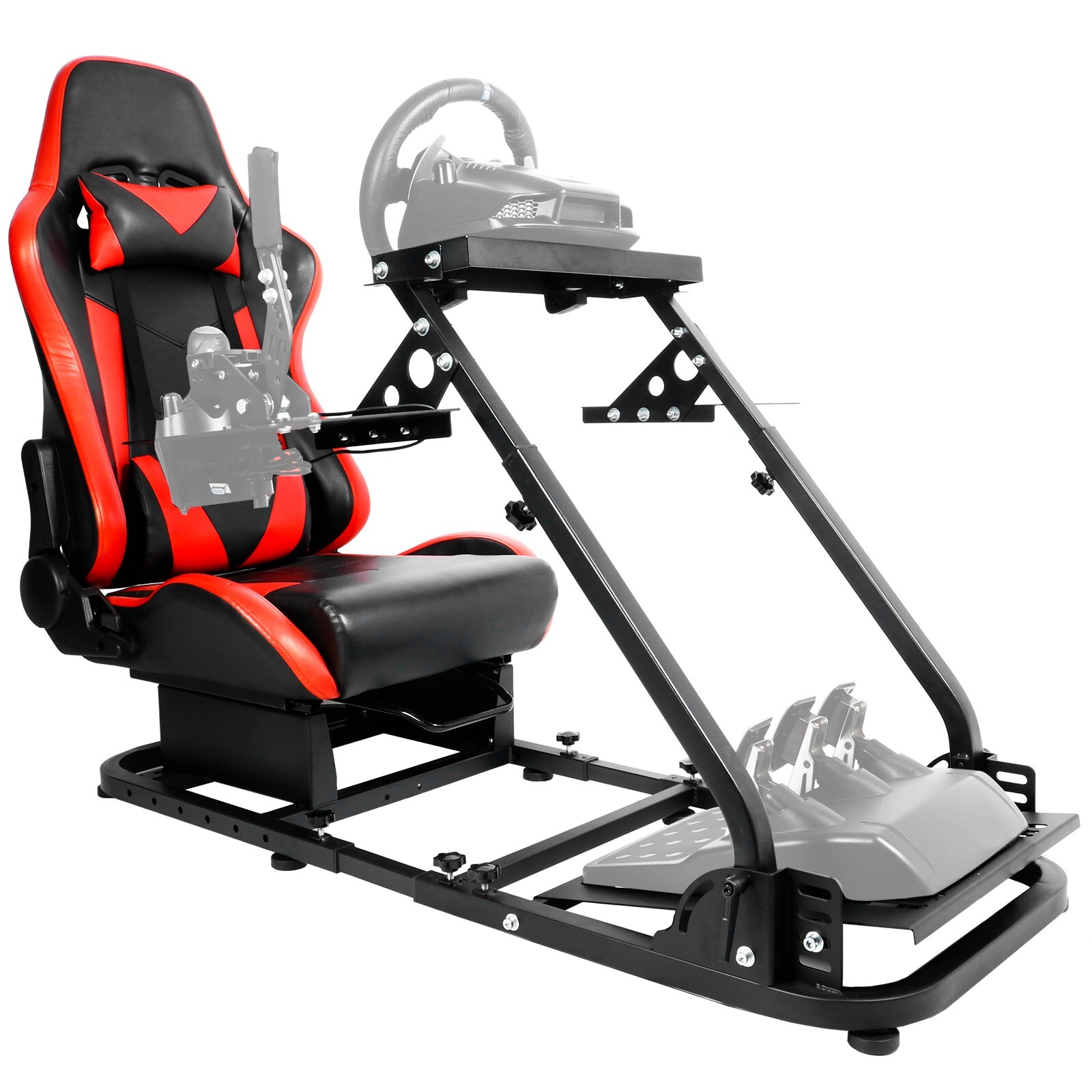 Dardoo Flight Simulator Cockpit with Seat Adjustable Fit G920 G29 ...