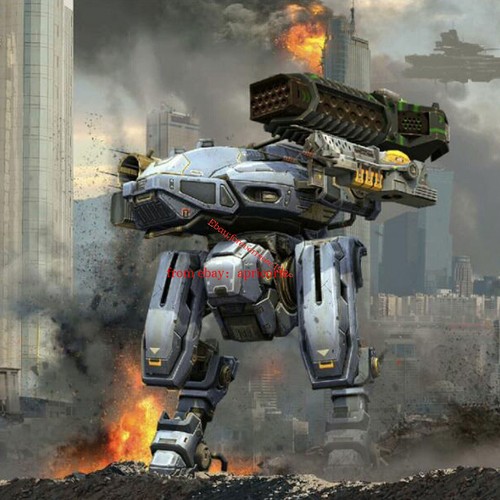 WR ROOK War Robots Blue Skin Mecha Collectible Action Figure Limited 12 ...