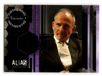 2004 Inkworks Alias Season 3 #PW5 Ron Rifkin as Arvin Sloane Jacket ...