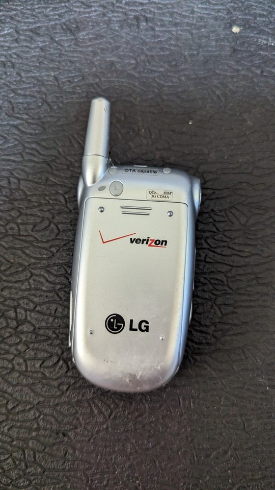 LG VX8100 Blue and Silver ( Verizon ) Rare Cellular Flip Phone Untested ...