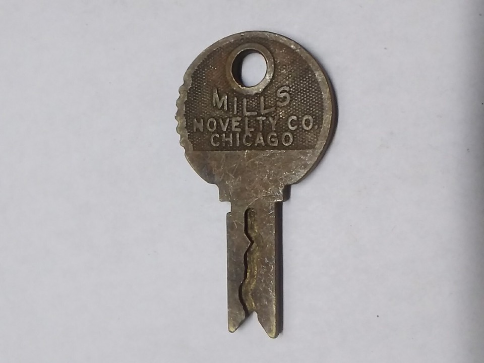 Mills Novelty Co. Chicago Slot Machine Key No. K775 K 775 Antique | eBay