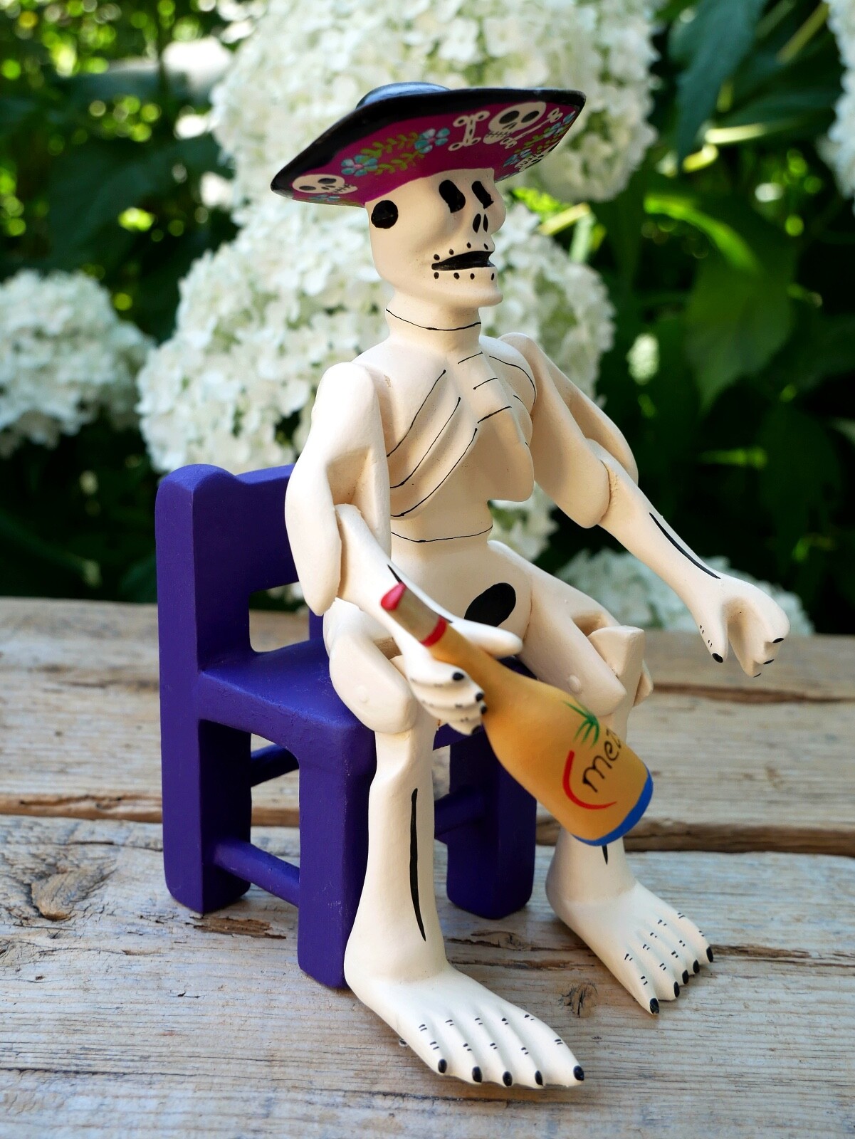 Day of the Dead Alebrije Articulated Skeleton Handmade Oaxaca Mexican ...