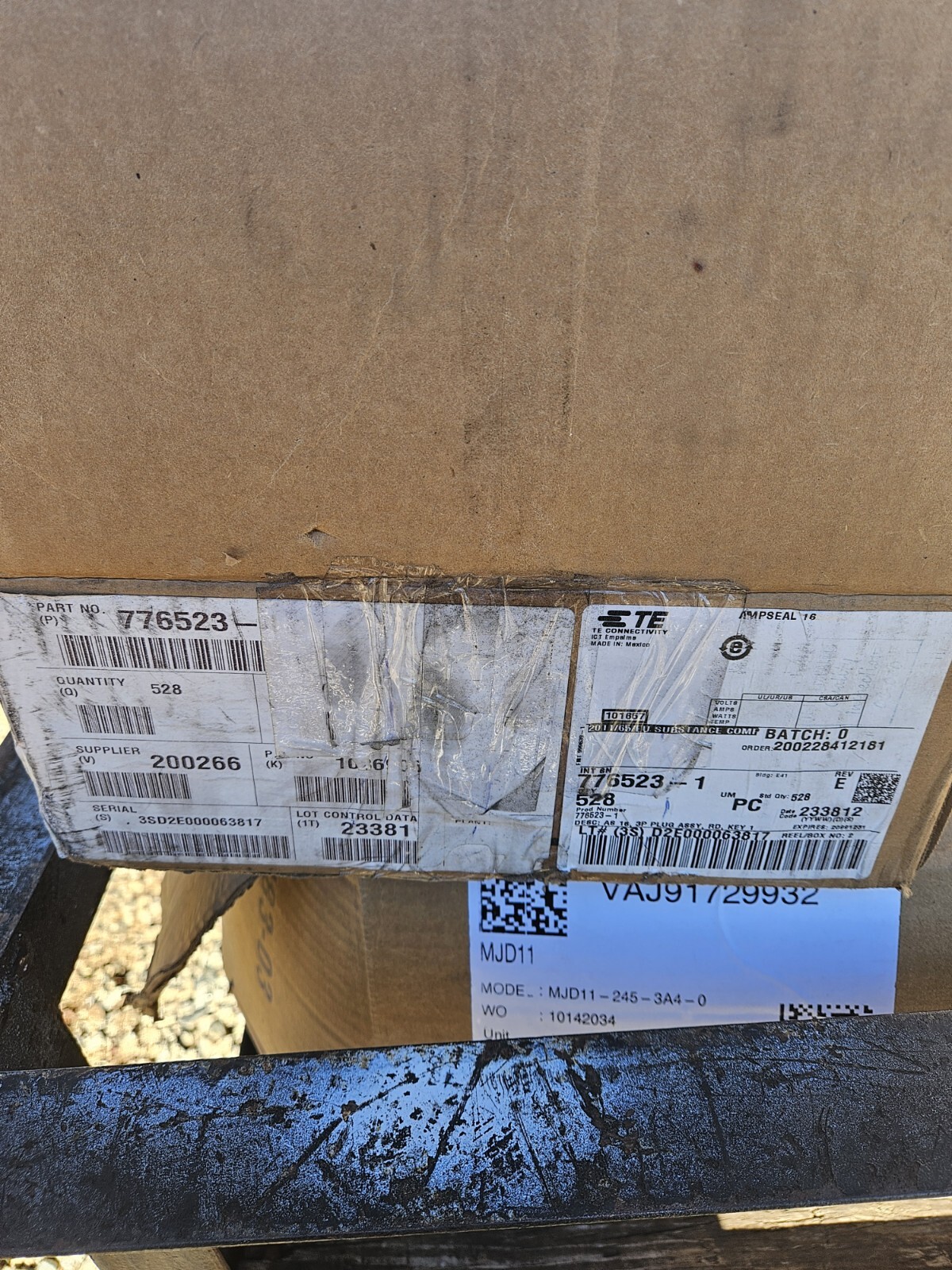 TE CONNECTIVITY 776523-1 PLUG AND SOCKET CONNECTOR HOUSING NEW | eBay