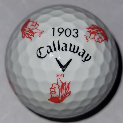 Callaway Truvis Abenaqui Country Club 1903 Logo Used Golf Ball (Bg 1.6 ...