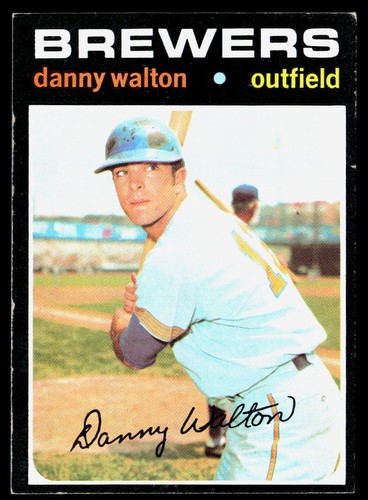 Danny Walton 1971 Topps #281 VG-VG/EX No Crease A | eBay
