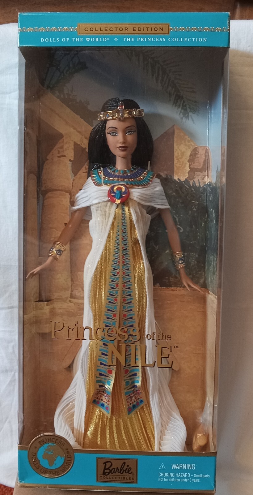 Mattel, Dolls of the World; Princess of the Nile, Egyptian Barbie ...