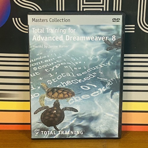 Total Training For Advanced Dreamweaver 8 Software DVD Instructional | eBay