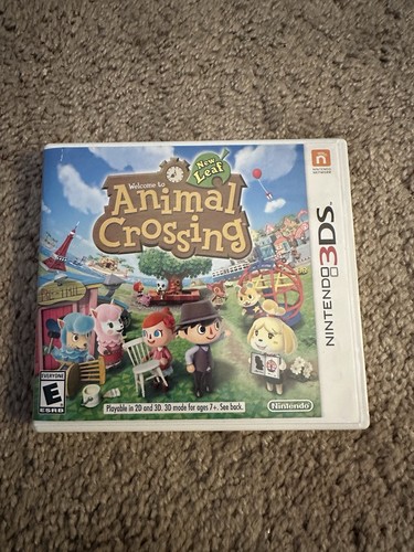 ANIMAL CROSSING NEW LEAF NINTENDO 3DS GAME IN BOX | eBay