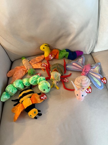 Lot of 7 TY Beanie Baby Bugs/Insects | eBay