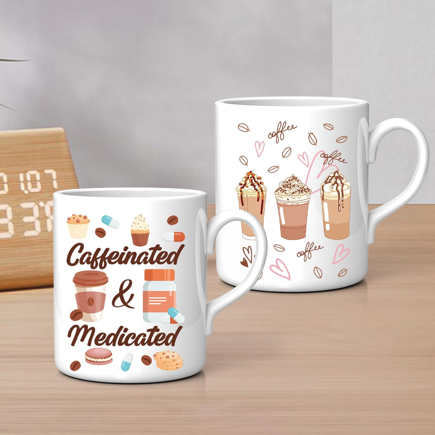 UV DTF Cup Wrap - 20Pcs Coffee UV DTF Cup Sticker for Mug, Water Bottle ...