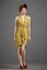 BHLDN Anthropologie Yellow Silk Tethered Dots Dress NWOT Size 0, 2, 4 ...