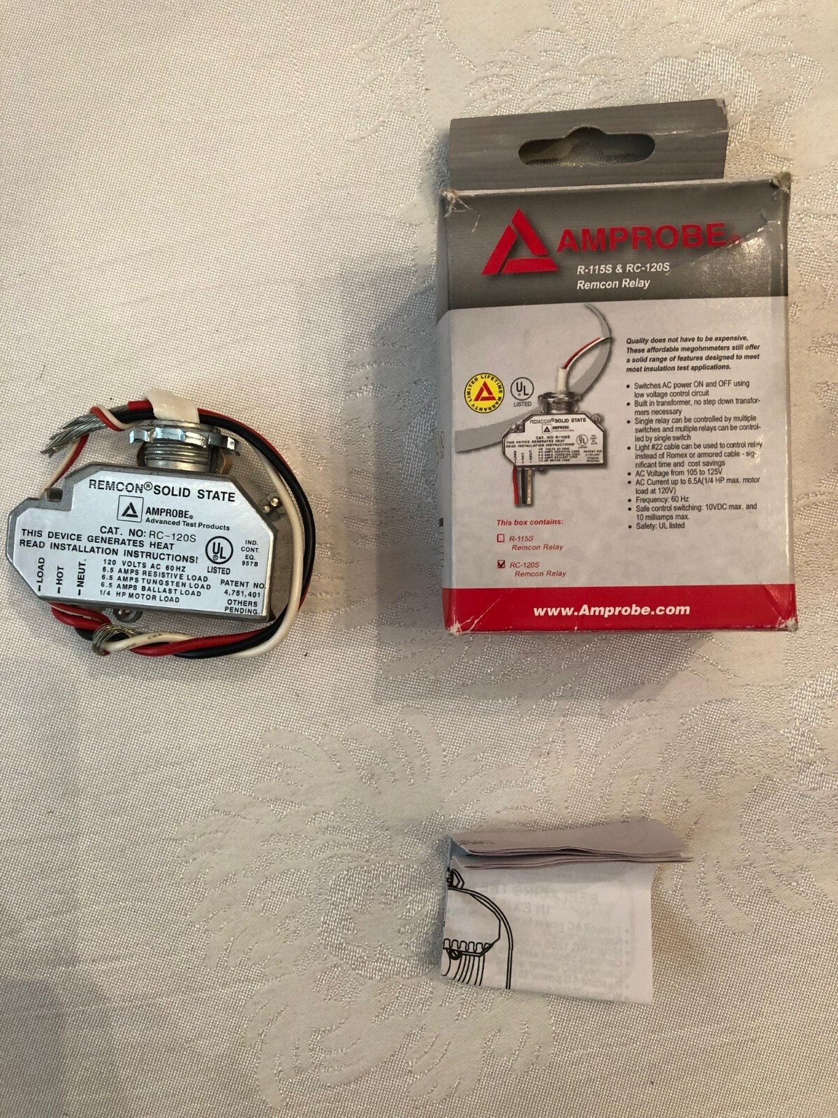 Amprobe RC-120S Remcon Relay Switch for sale online | eBay