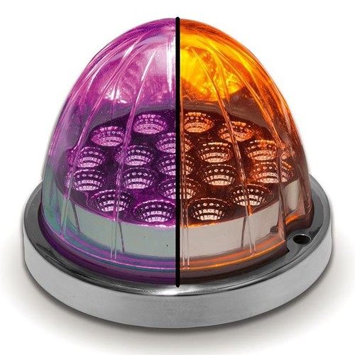 Amber/Purple Watermelon Style LED Truck Marker Light | eBay