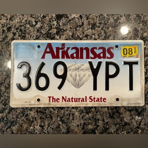 Arkansas State License Plate EUC For Collecting or Crafting | eBay