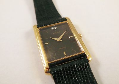Lassale by Seiko Gold Tone Metal 1F20-1D40 Gemstones Sample Watch NON ...