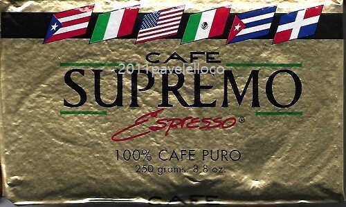 cafe espresso coffee ground sealed brick la llave pilon bustelo GOURMET ...