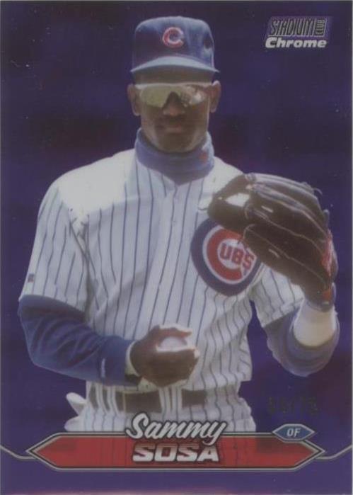 2024 Topps Stadium Club - Sammy Sosa #83 Chrome Purple Refractor /75 ...