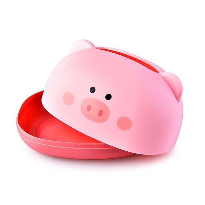Napkin Holder Household Living Room Dining Room Pig Storage Box ...