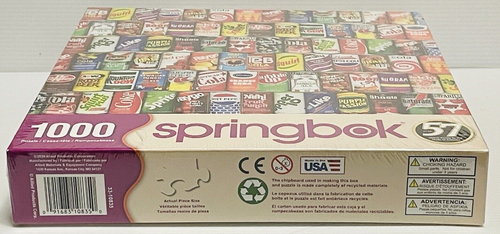 Springbok 3310835 Retro Refreshments Jigsaw Puzzle - 1000 Piece for ...