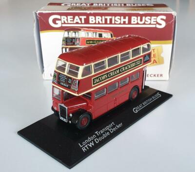 LONDON TRANSPORT RTW BUS - Atlas Editions 1/76 OO Scale Diecast model ...