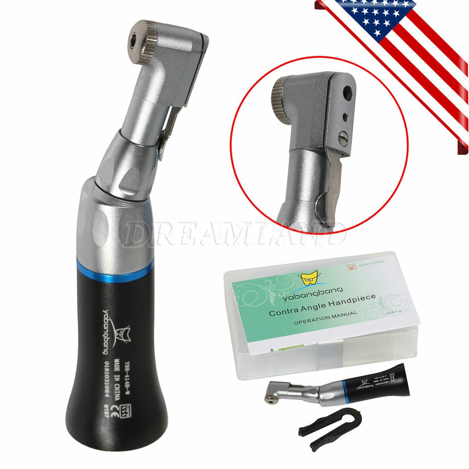 Dental slow low speed straight handpiece/ contra angle/ air motor 2/4 ...