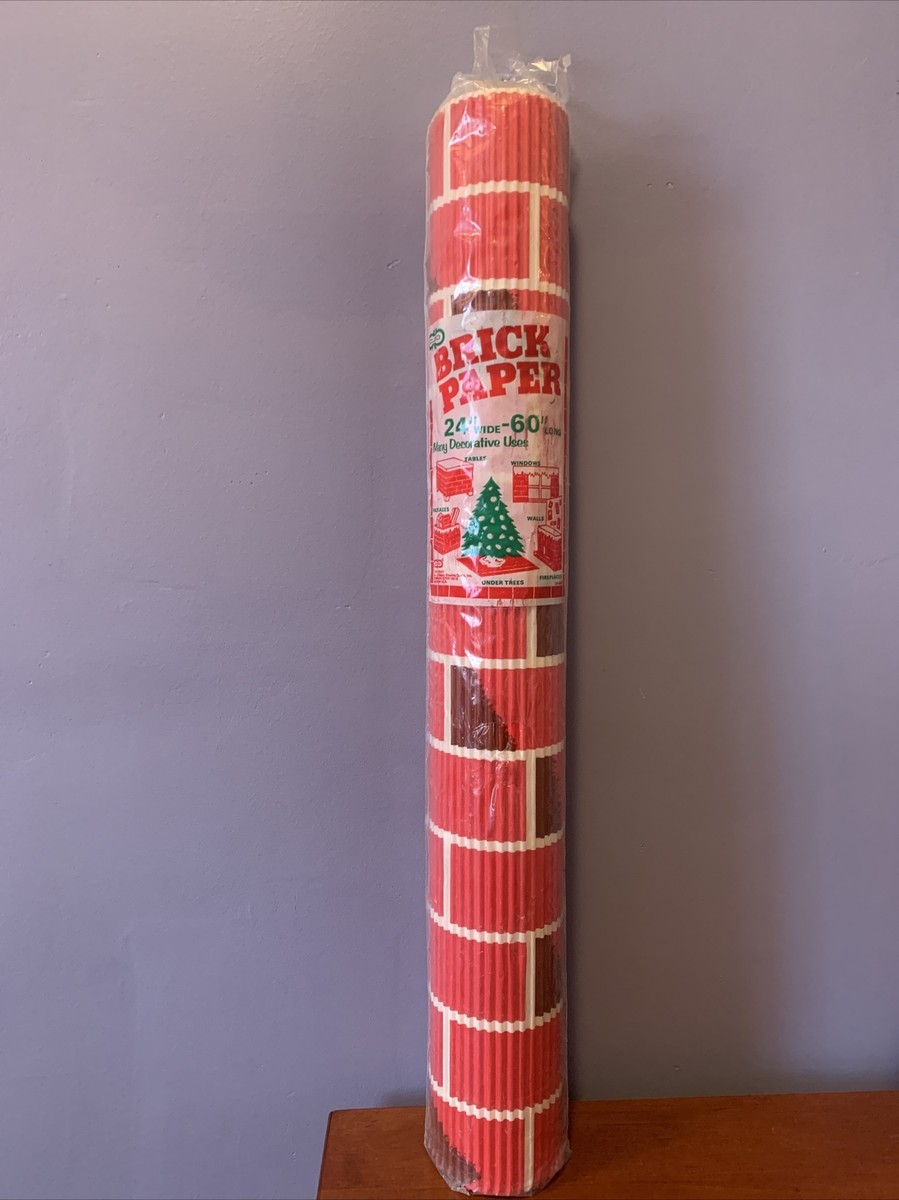 Red Brick Corrugated Paper