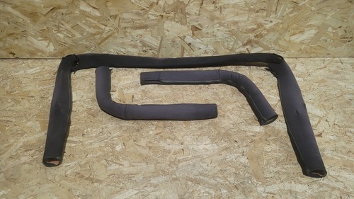 1997-2002 Jeep Wrangler TJ OEM Roll Bar Pad Covers Rollbar Pads Grey | eBay