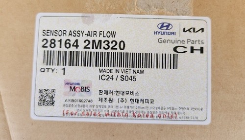 OEM 28164-2M320 Air Flow Sensor for Hyundai Elantra 2019~23 Kia Forte ...