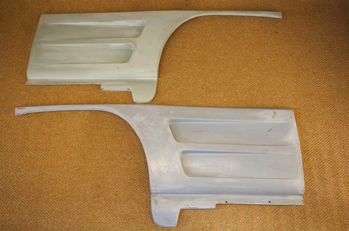1963-1964 Corvette LH RH Front Lower Fender Fiberglass Louver Panels ...