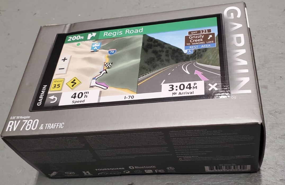 Garmin RV 780 6.95 Inch GPS Navigator With Traffic for sale online | eBay