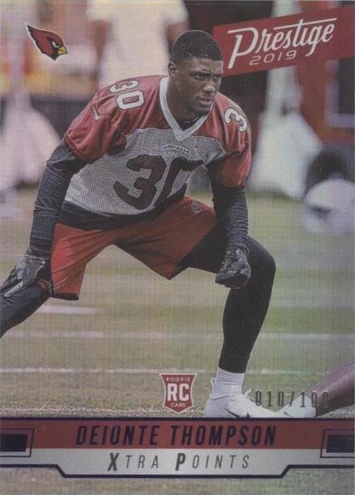 2019 Panini Prestige - Rookie Deionte Thompson #218 Xtra Points Purple ...