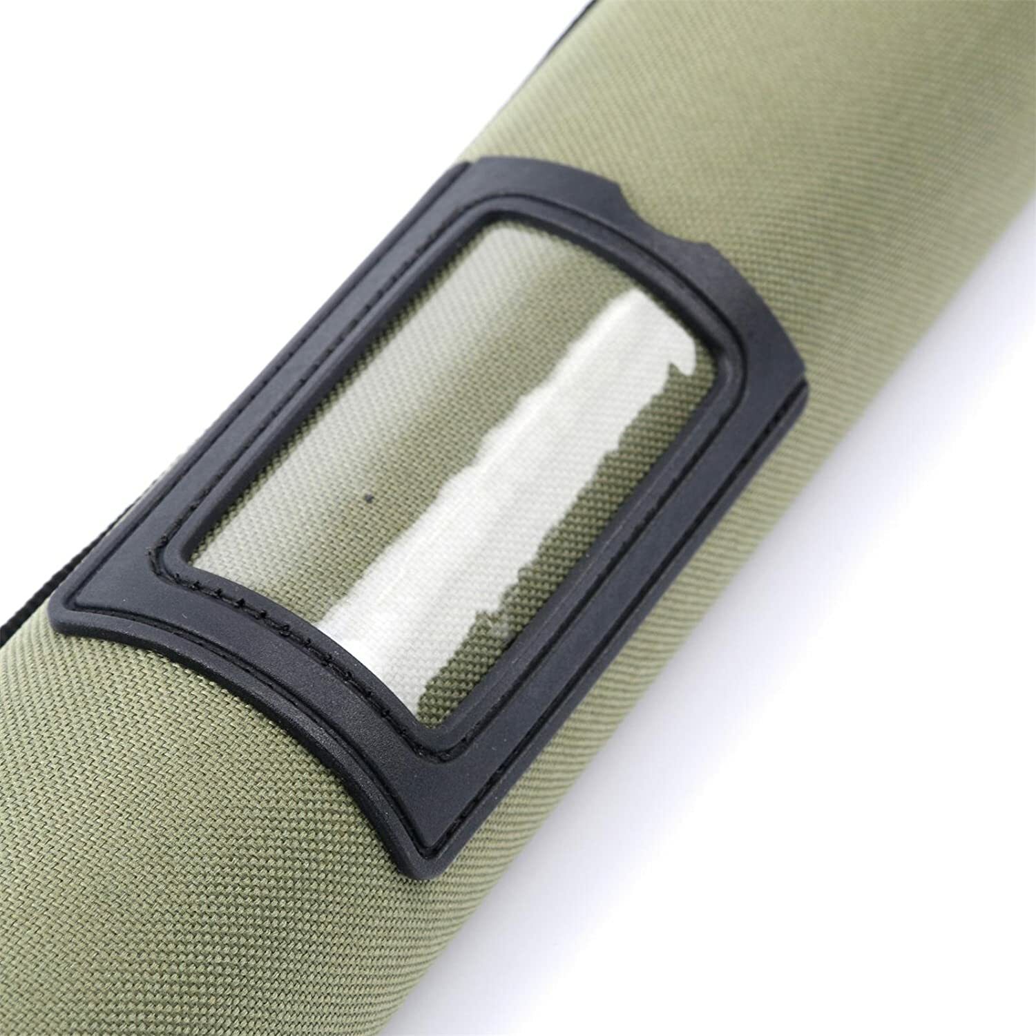 Maxcatch Green Cordura Rod Case Fly Fishing Rod Tube for 9/10FT Fly Rod ...