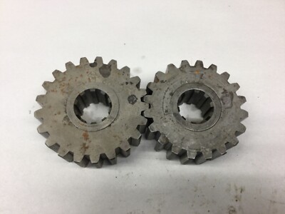 Quick change rear end gears set 15, 10 spline with 21/20 tooth, used | eBay