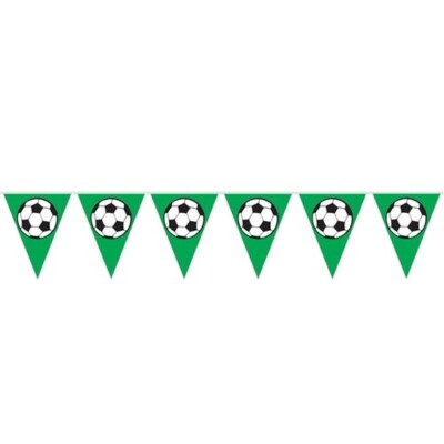 Soccer All-Weather 12-Foot Pennant Banner Soccer Party Supplies | eBay