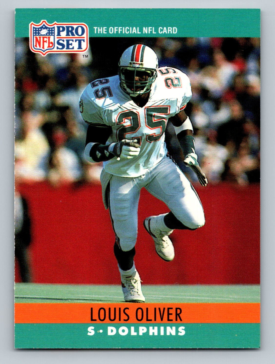 1990 Pro Set #182 Louis Oliver Miami Dolphins | eBay