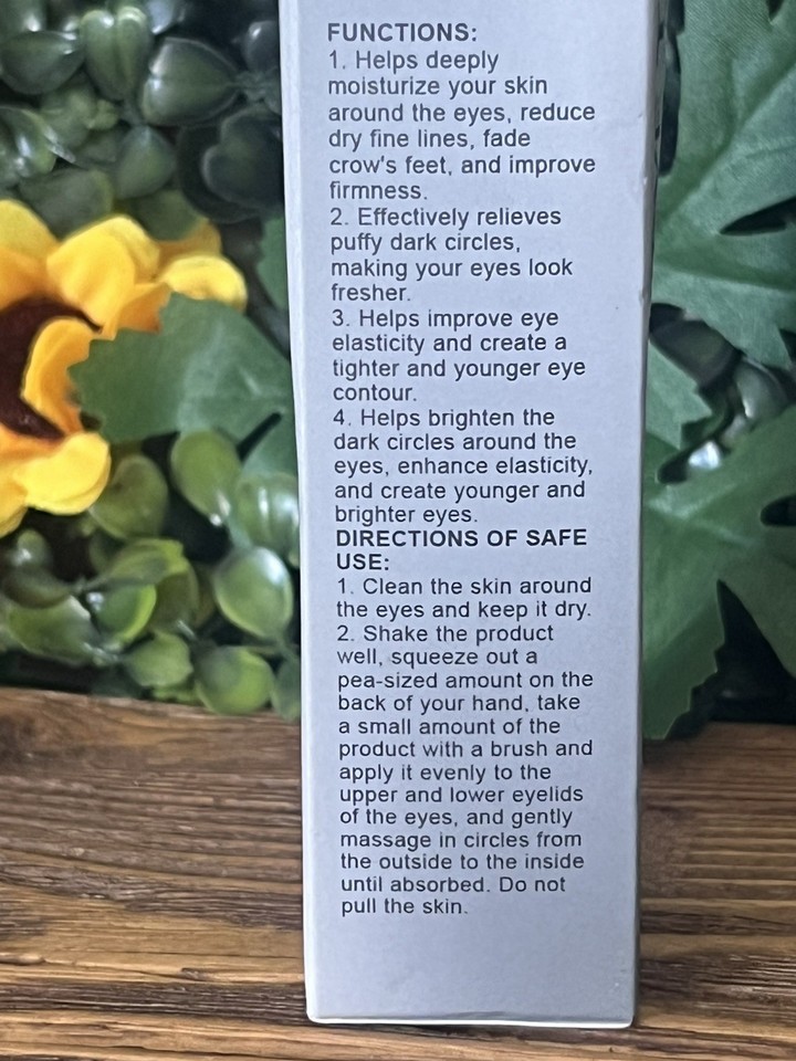 Gentle Skin Care Instant Temporary Eye Tightener ~ Easy-Wear Formula ...