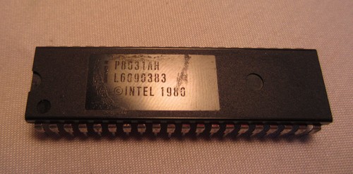 Vintage Intel Copytright 1980 Ic Chip P8031AH L6090383 Processor | eBay