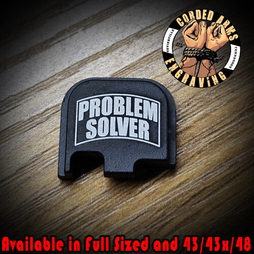 Military - Glock Rear Slide Plate Back Plate for Full Sized Glocks Gen ...