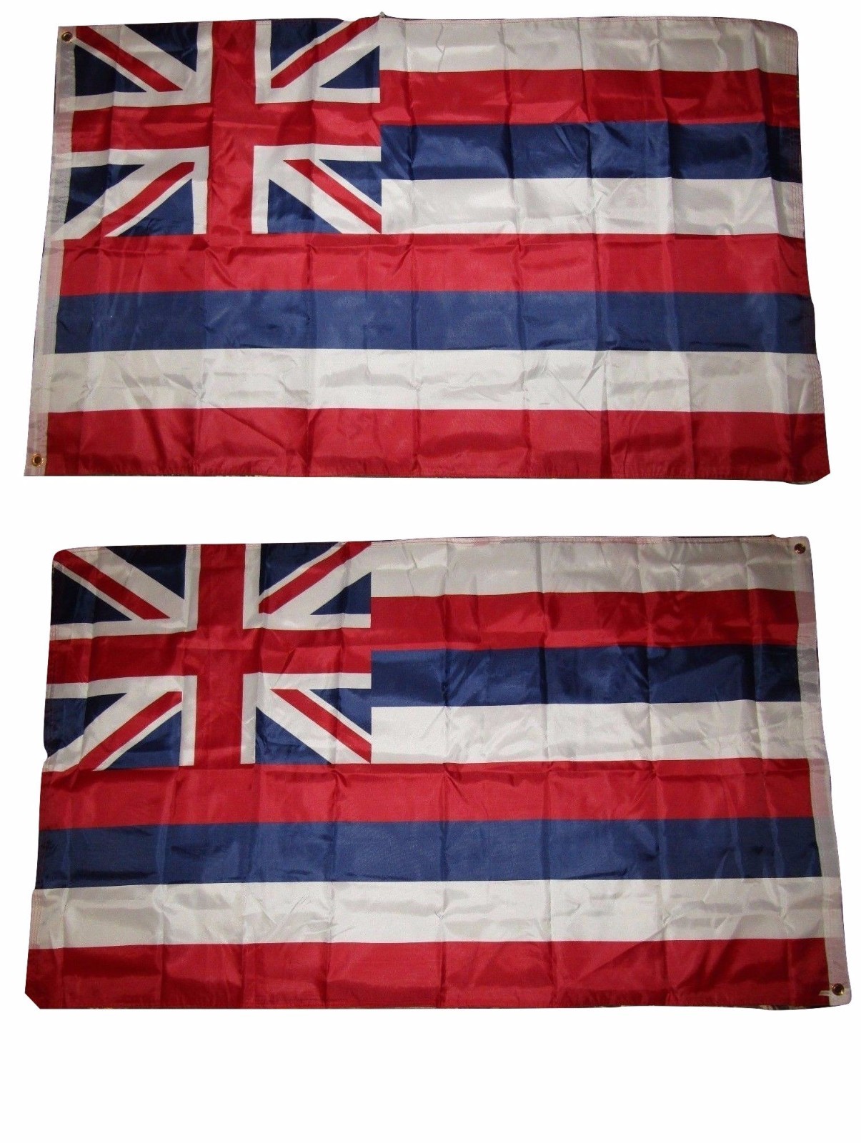 3x5 State of Hawaii Hawaiin 2 Faced Double Sided 2-ply Polyester Flag ...