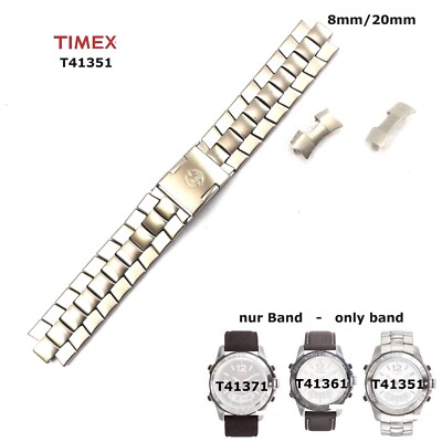 Timex Replacement Band T41351 Expedition Combo - 8/20mm - Also Fits ...