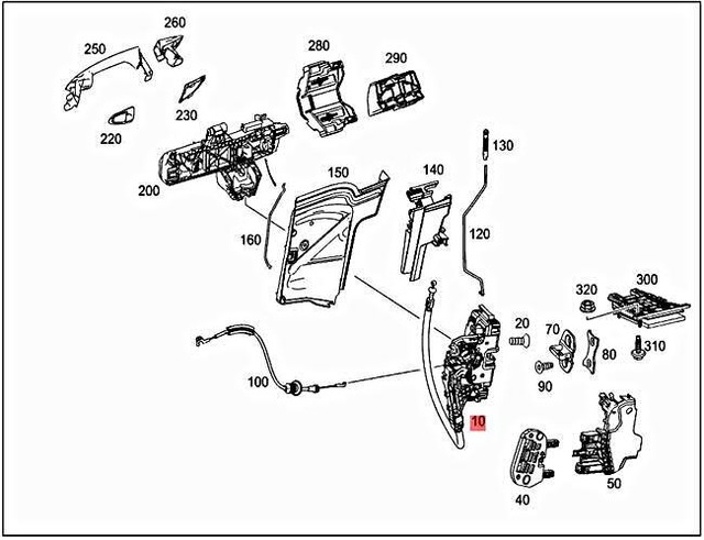 Genuine Mercedes-Benz Lock Actuator 0997201901 OEM for sale online | eBay